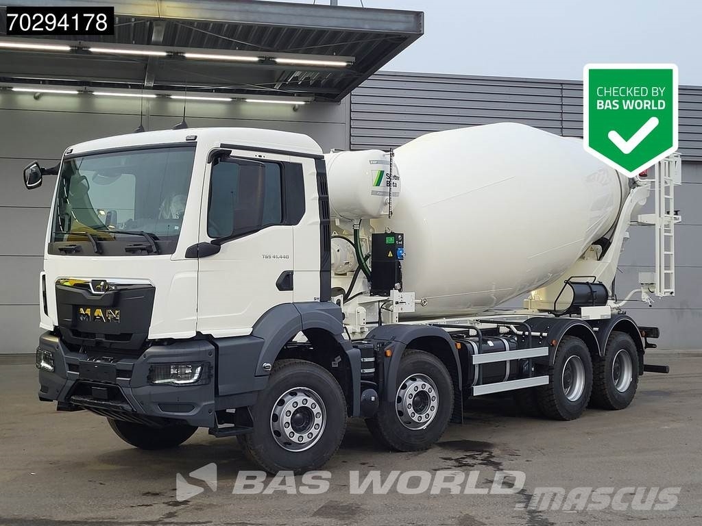 Man TGS 41.440 8X4 NEW! 12m3 Stetter concrete mixer Bi, 2025, Veghel ...