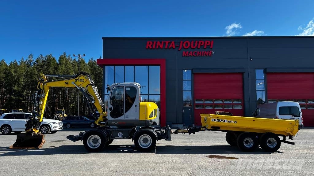 Wacker Neuson EW 100 / Kärry, 3-Kauhaa, StageV, Siisti!, 2022, Ilmajoki ...