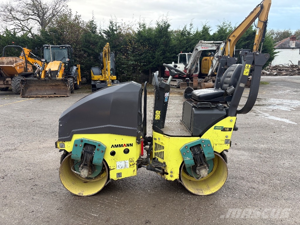 Ammann ARX 12, 2017, Denbigh, Clwyd, United Kingdom - Used twin drum ...