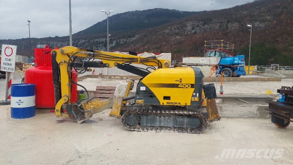 Brokk Excavator B 400, 2010, CROATIA UCKA TUNNEL 2B2-1, Kroatija ...
