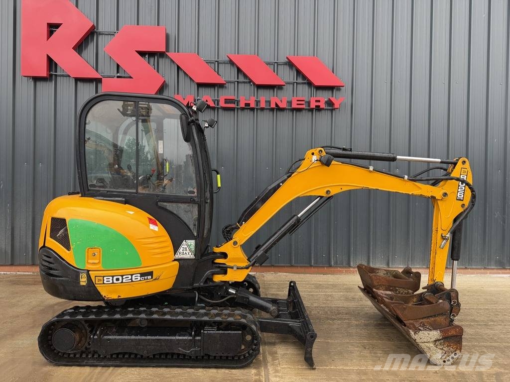 Jcb 8026 CTS 2.8t Mini Excavator 3 Buckets, 2021, Biggleswade ...