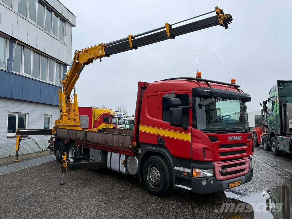 Scania P380 6X2 + FASSI 43 TON/M + REMOTE CONTROL, 2007, Groot-Ammers ...