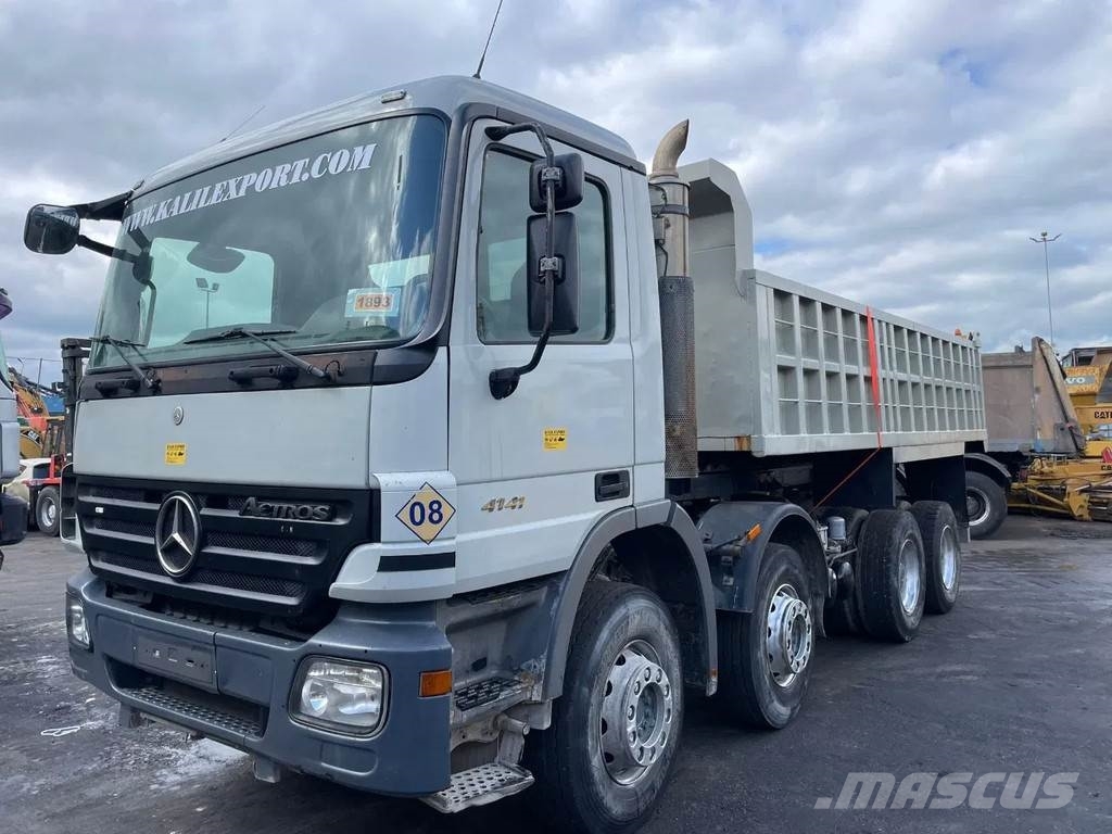 Mercedes-Benz Actros 4141 MP2 Kipper 8x4 V6 Manual Gearbox Full, 2008, 's-Hertogenbosch ...