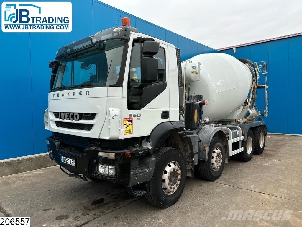 Iveco Trakker 360 8x4, EURO 5, CIFA mixer, 2010, EDE, Netherlands ...