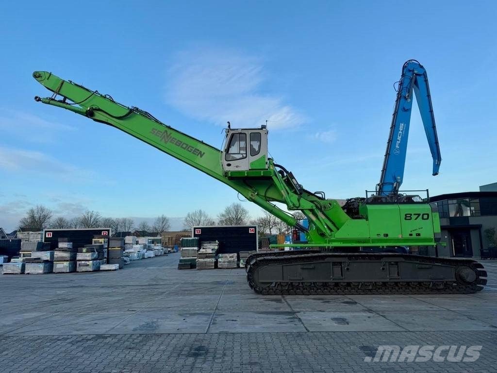 Sennebogen 870R, 2011, Heeten, Netherlands - Used waste / industry ...