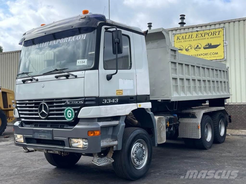 Mercedes-Benz Actros 3343 Kipper 6x6 V6 EPS Gearbox Full Steel B, 1999 ...