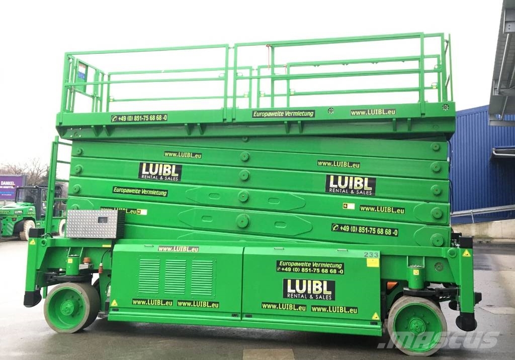 Hab S320-12 E4WDS AC, 32m MEWP, new batteries, 2021, Passau, Germany ...