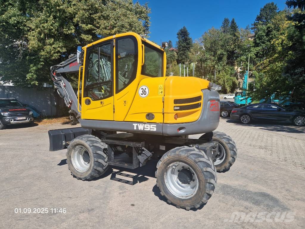 Yanmar B 95 W, 2017, Wien, Wien, Austria - Used wheeled excavators ...