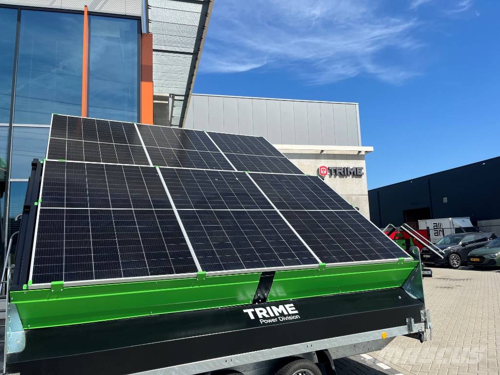 Trime MGTP 15000/ 30 Hybrid Solar Trailer 3 Fase, 2024, Holland ...