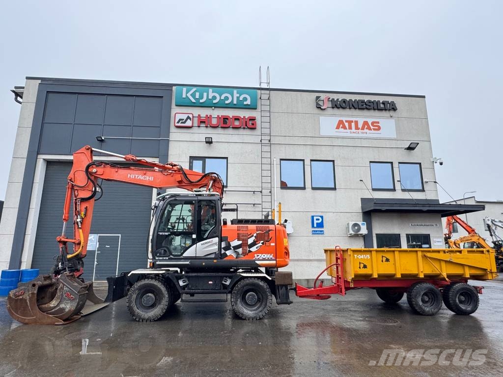 Hitachi ZX 170 W-6 Peräkärry 2-akselinen, 2019, Pirkkala, Pirkanmaa ...