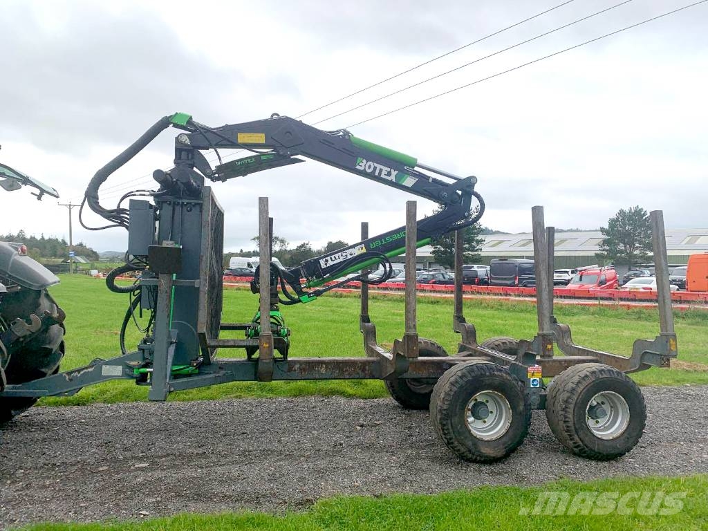 Botex Euro-11 Forestry Trailer with 560 Loader, 2022, Dalbeattie ...