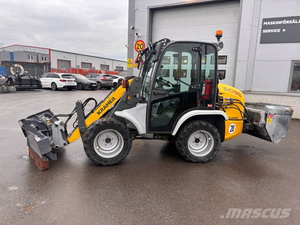 Kramer 5035 - Plog & sandspridare samt skopa & gafflar!, 2019, Jordbro, Stockholms län, Sverige ...