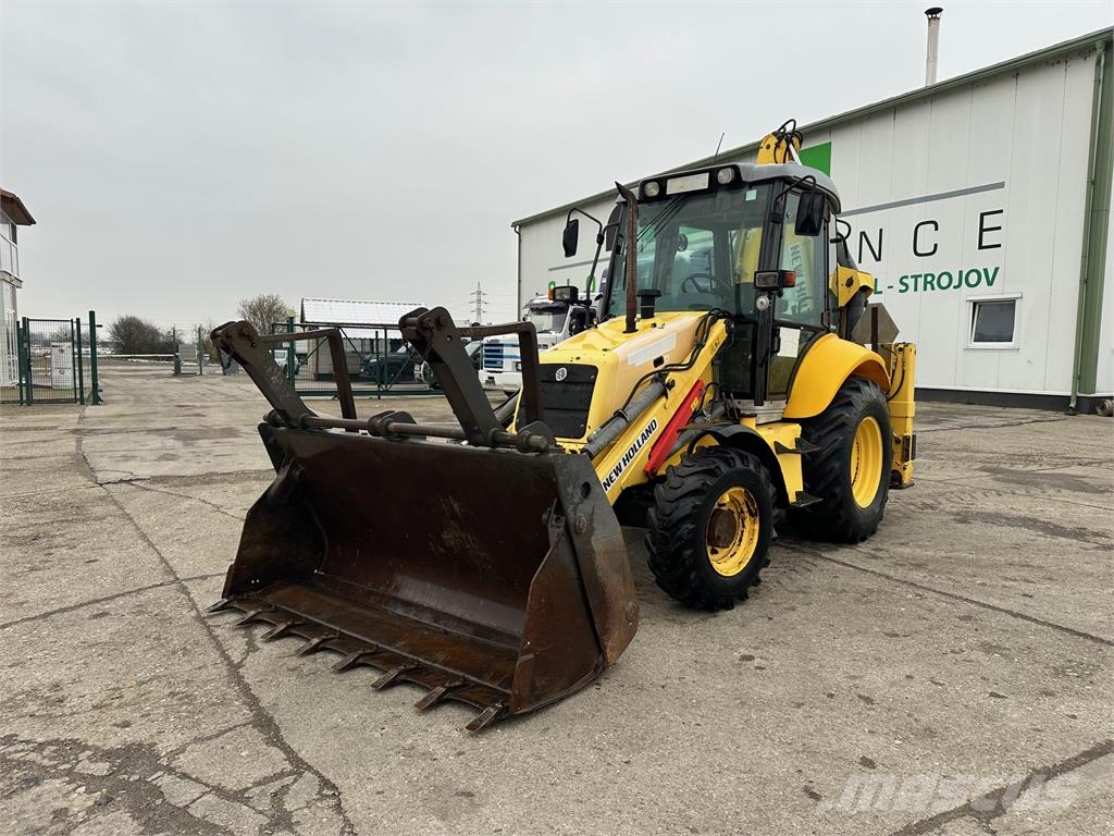 New Holland LB 110B traktorbáger 4x4 VIN 405, 2006, Jurská cesta 4821/3 ...