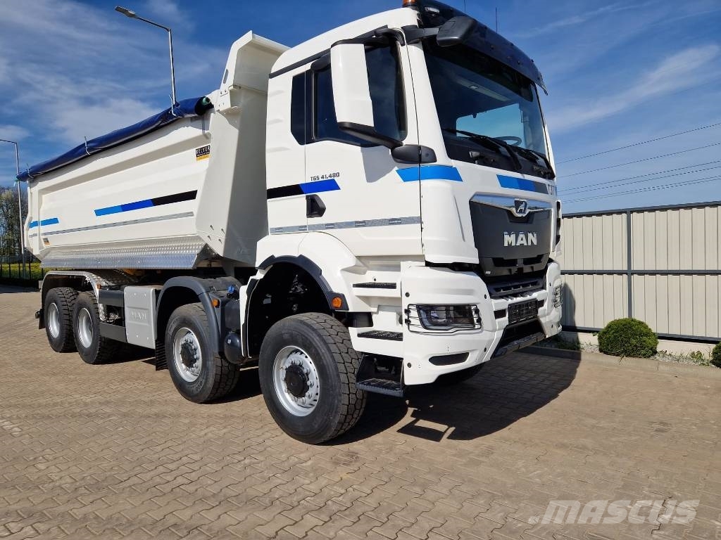 Man TGS 41.480 8x6 kipper, 2023, Poland - Used dump Trucks - Mascus