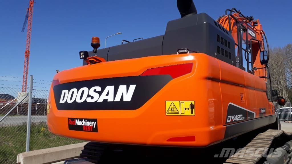 Doosan DX 420 LC -5 , Uthyres - crawler excavators for rent, Year of ...