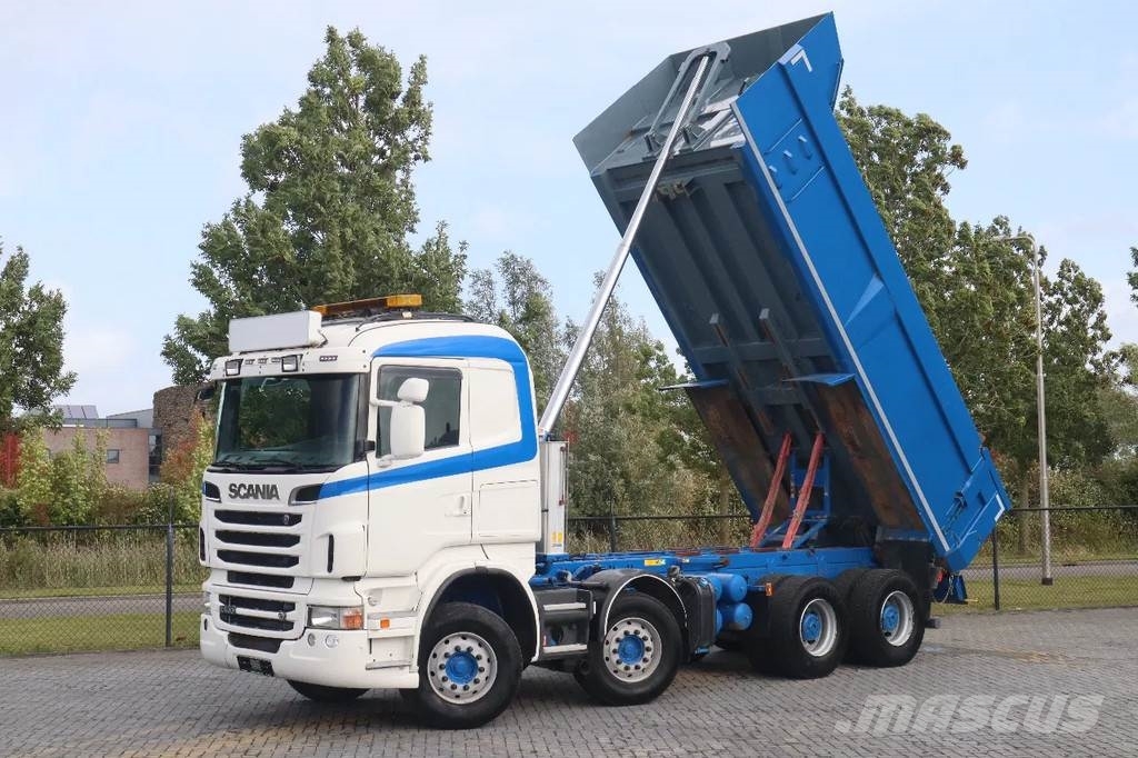 Scania R500 V8 | 8X4 | RETARDER | BIG AXLES | FULL STEEL, 2012 ...