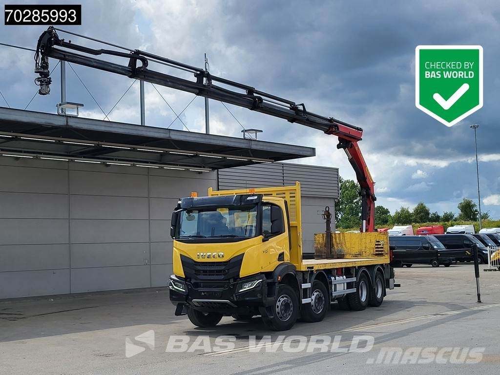 Iveco X-Way 480 8X4 Palfinger PK22002 EH Kran Crane Rota, 2021, Veghel ...