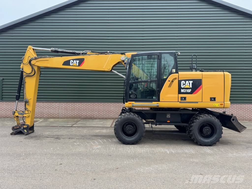 Cat M316F, 2019, Nieuwegein, Utrecht, Holanda - Mascus escavadoras de rodas