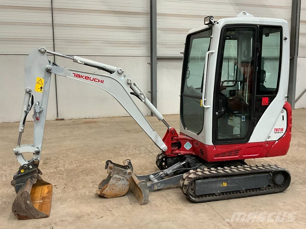Takeuchi TB 216, 2021, Balen, Antwerpen, Belgien - Mascus Belgien