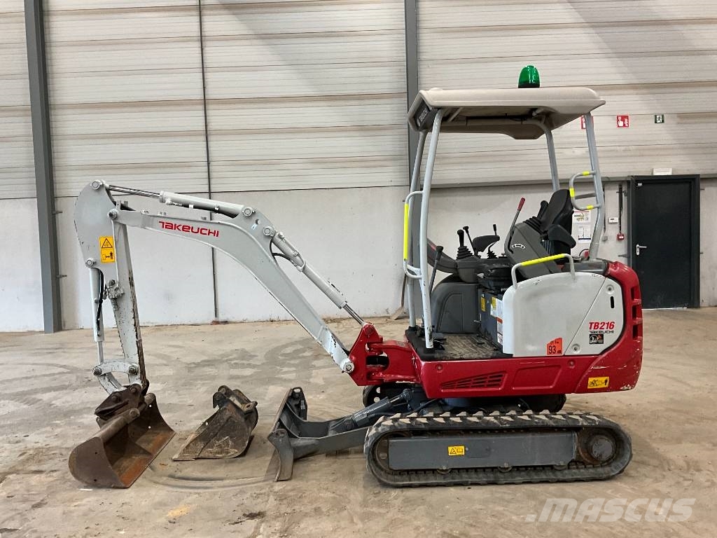 Takeuchi TB 216, 2023, Balen, Antwerpen, Belgium - Used mini excavators