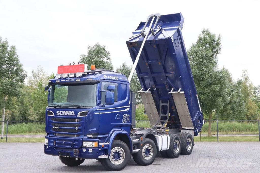 Scania R580 V8 | FULL STEEL | BIG AXLES | RETARDER | EURO, 2016 ...
