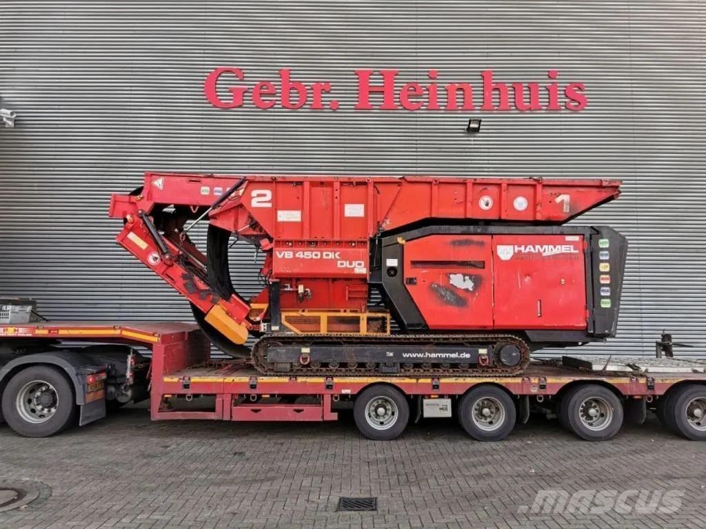 Hammel VB 450 DK DUO Radio Remote Fire damage!, 2015, Almelo, Pays-Bas ...
