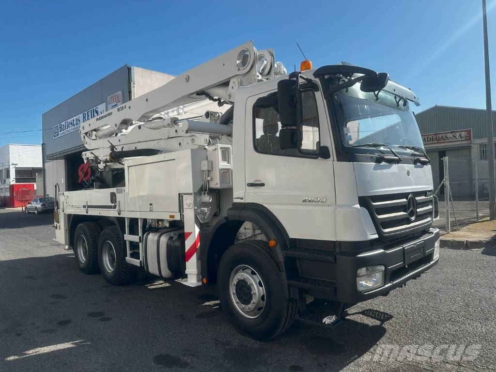 Mercedes-Benz Axor 2633 hormigon marca PUTZMEISTER modelo BSF 28