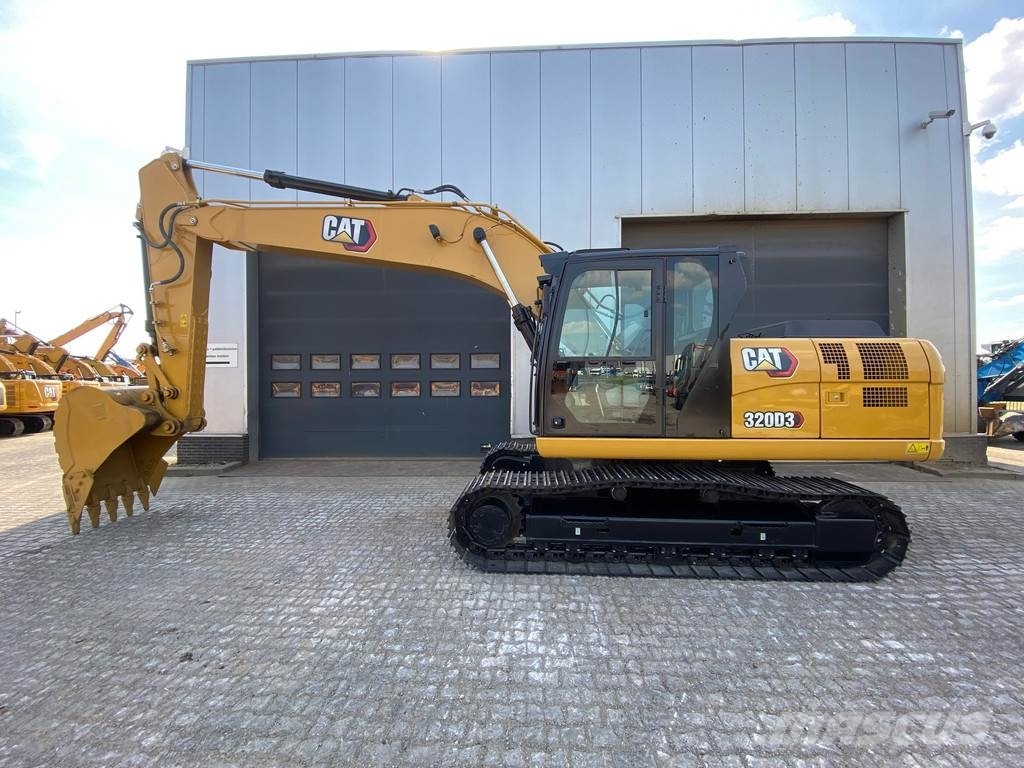 Cat 320D3 - NEW / bucket with teeth / hammerlines, 2022, BIG 1 Douane ...
