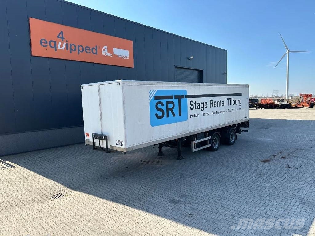 Tracon 2-axle steered isolated box with taillift (3.000kg, 2003 ...
