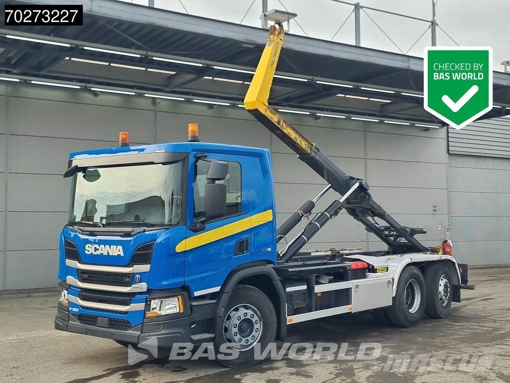 Scania P360 6X2 Palfinger PHT20SLD5 hooklift Lift+Lenkach, 2021, Veghel ...