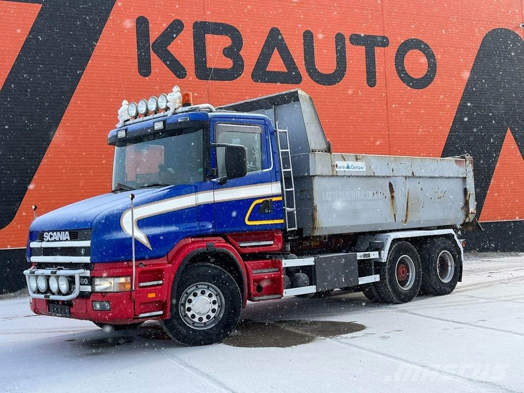 Scania T 144 460 6x2 V8 TORPEDO / FULL STEEL / DRUM BRAKE, 2000, Lääne ...