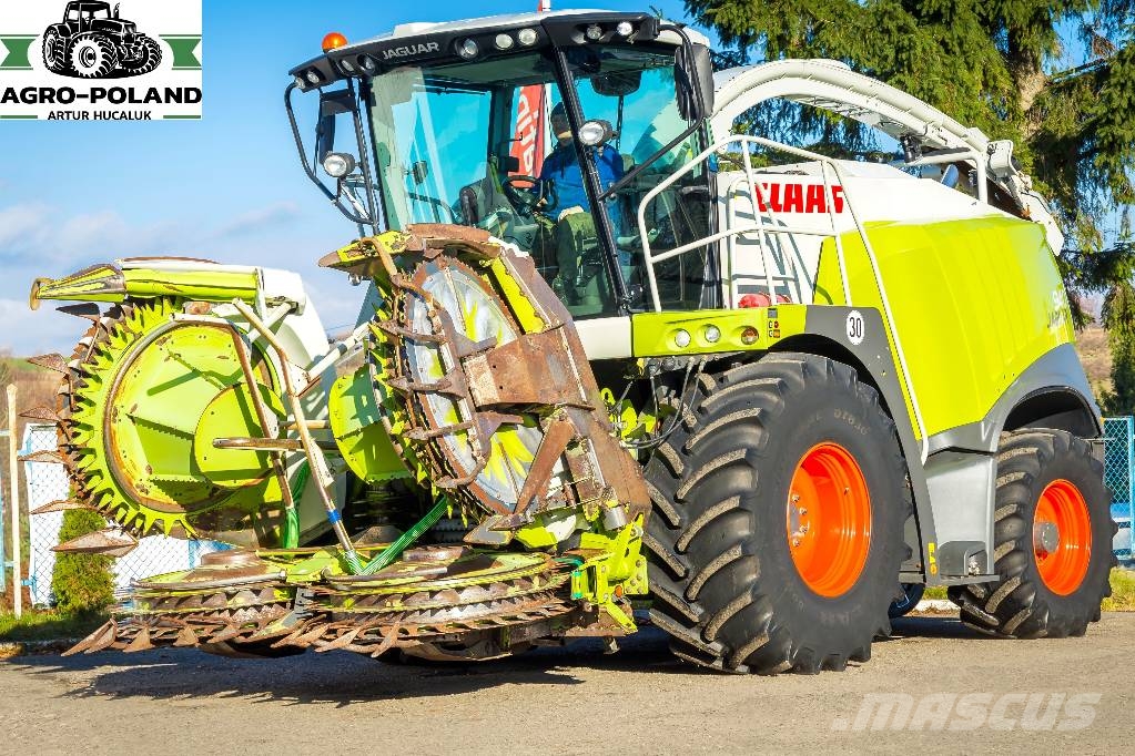 Claas JAGUAR 940 - 2014 ROK - 4X4 + ORBIS 600 + PU 300, 2014, KUDOWA ...