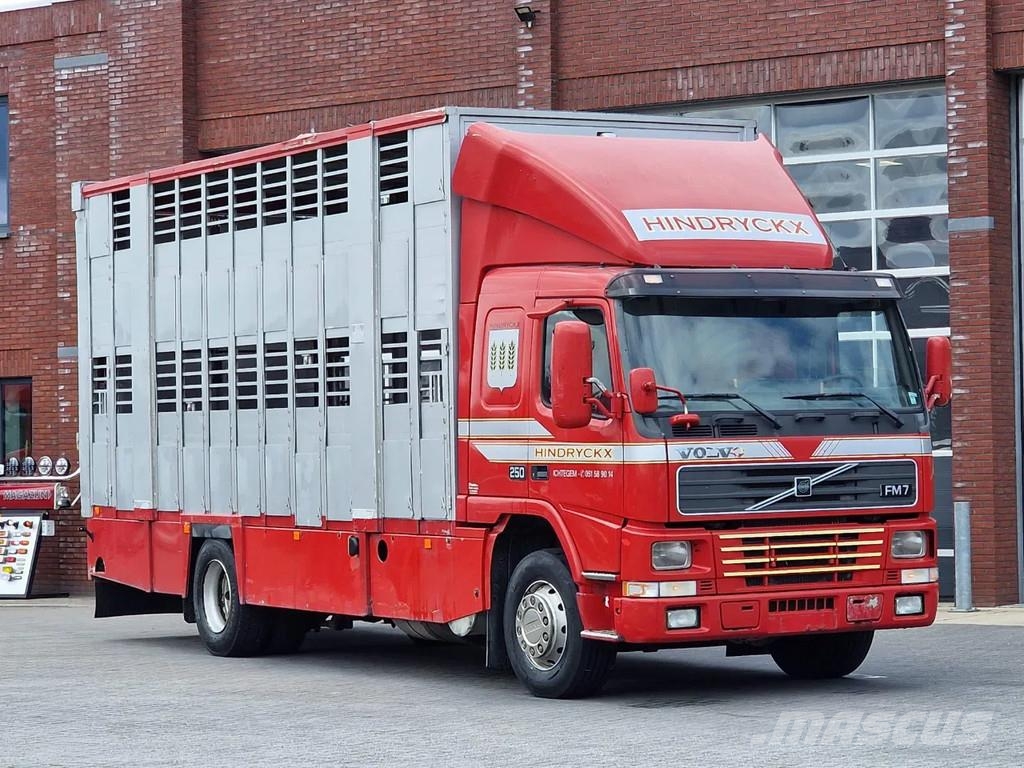 Volvo FM 250 4x- Livestock 2 deck - Lifting floors - Loa, 1999 ...