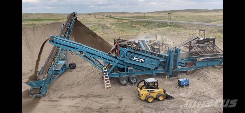 Pioneer IMPACT CRUSHER - MGL SCREEN PLANT MGL RADIAL STAC, 2007, LONG ...
