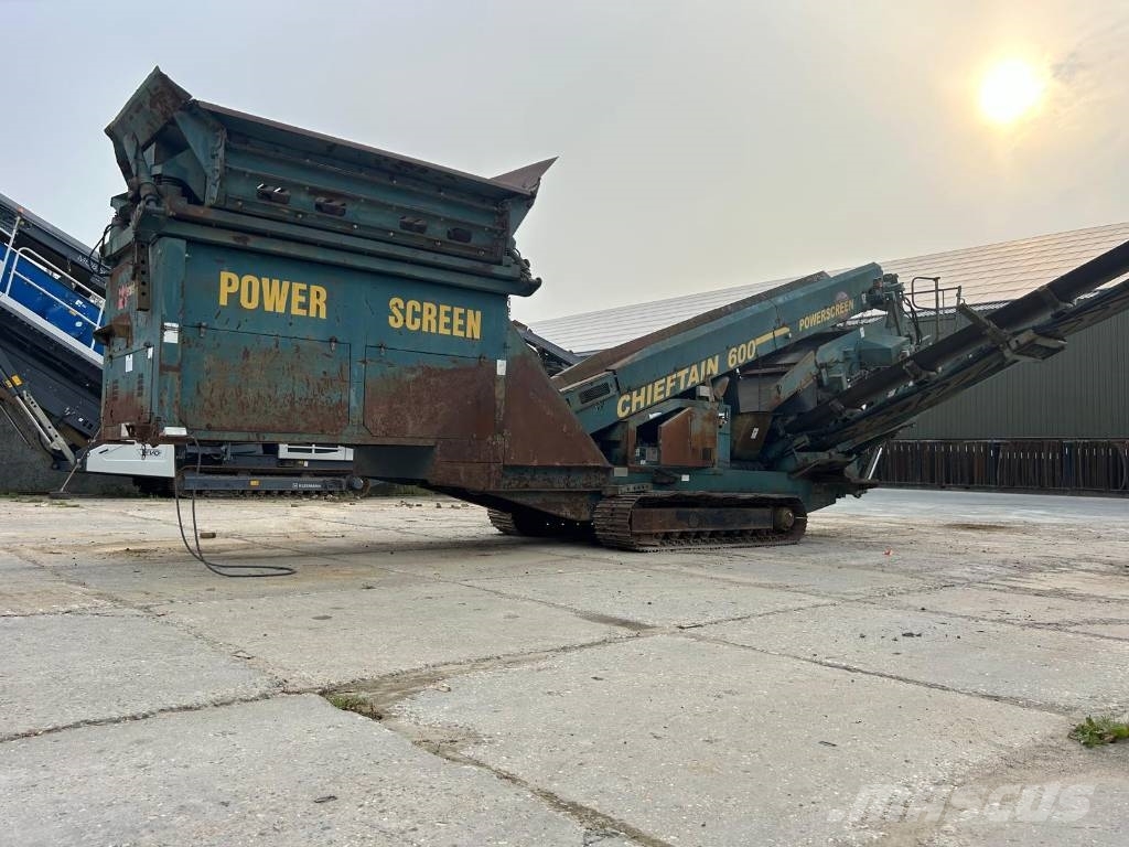 Powerscreen Chieftain 600, 2002, Sleidinge, Oost-Vlaanderen, Belgium ...