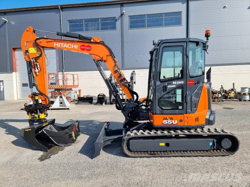 Hitachi ZX55U-6 - mini excavators