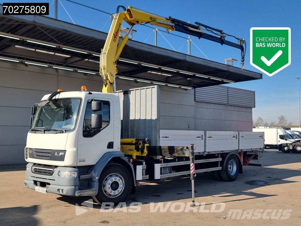 Daf LF55.300 4X2 Hyva HB 150XE3 Crane Kran Automatic E, 2013, Veghel ...
