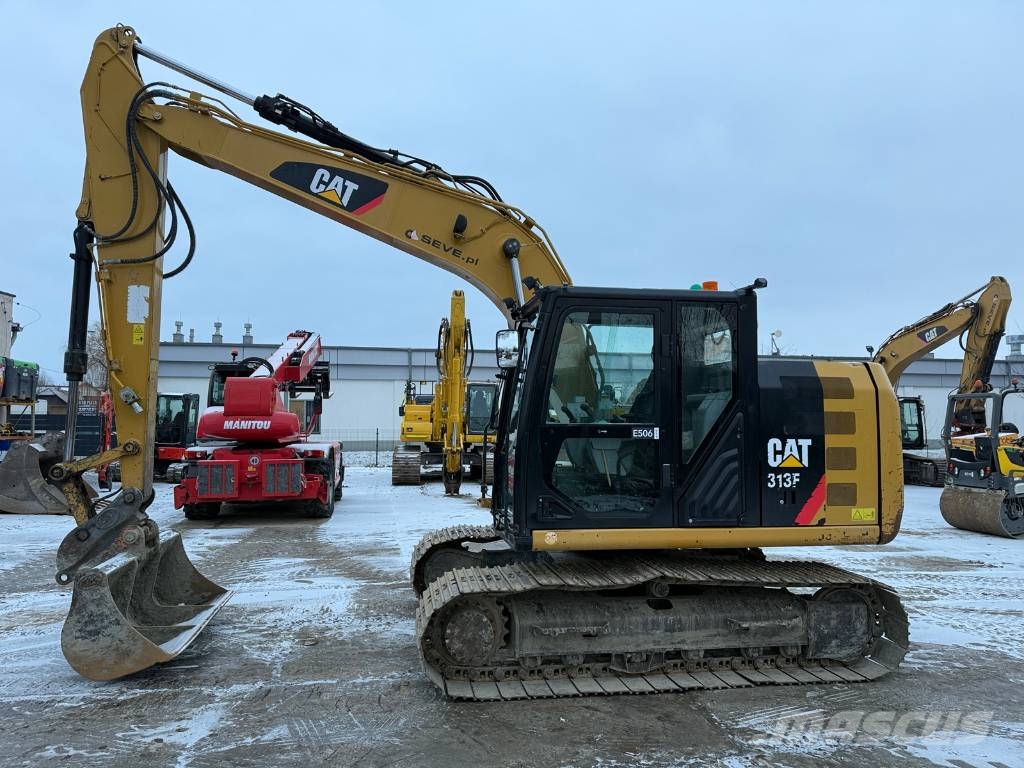 Cat 313 F, 2017, Niepołomice, małopolskie, Polska - używane koparki ...