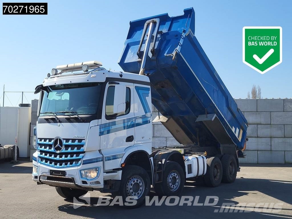 Mercedes-Benz Arocs 4151 8X4 Full Steel Retarder Euro 6, 2014, Veghel ...