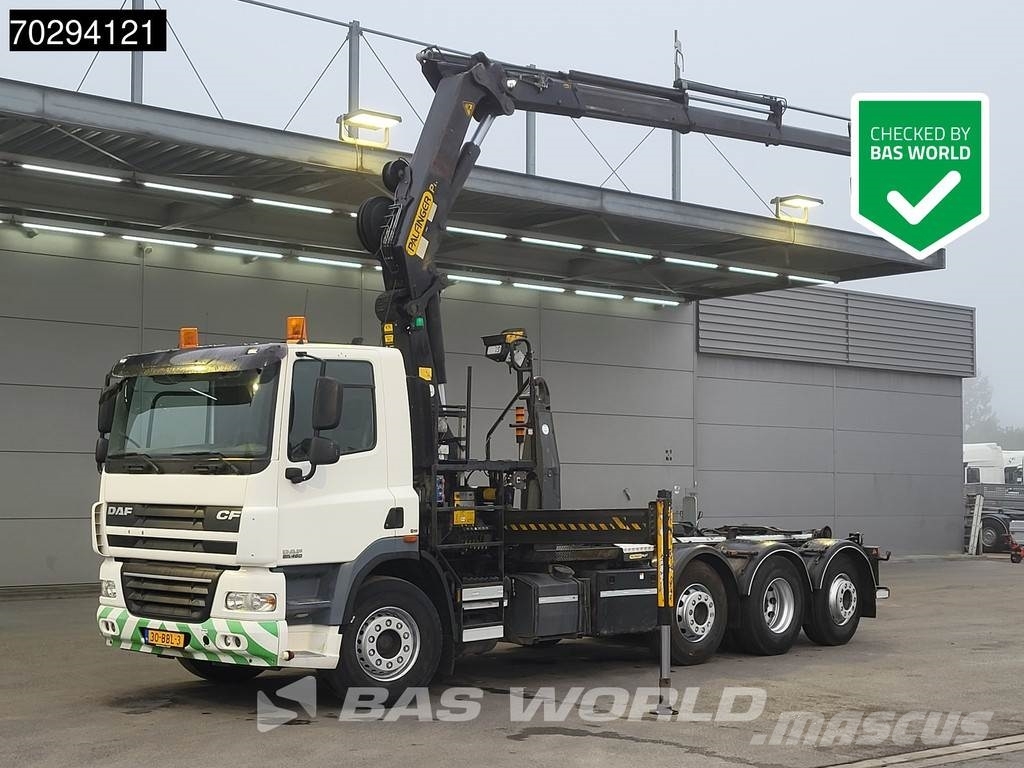达夫 CF85.460 8X2 Palfinger PK 22002 EH 24 Tonnes Lift, 2012, Veghel, 荷兰 ...