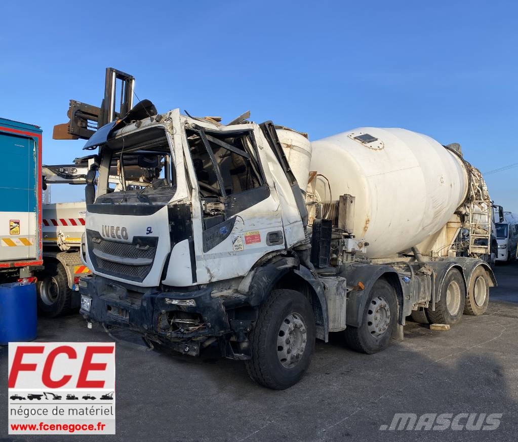 Iveco STRALIS X-WAY 400/SL-IMER 9M3 endommagé, 2018, FCE, Grand Est ...