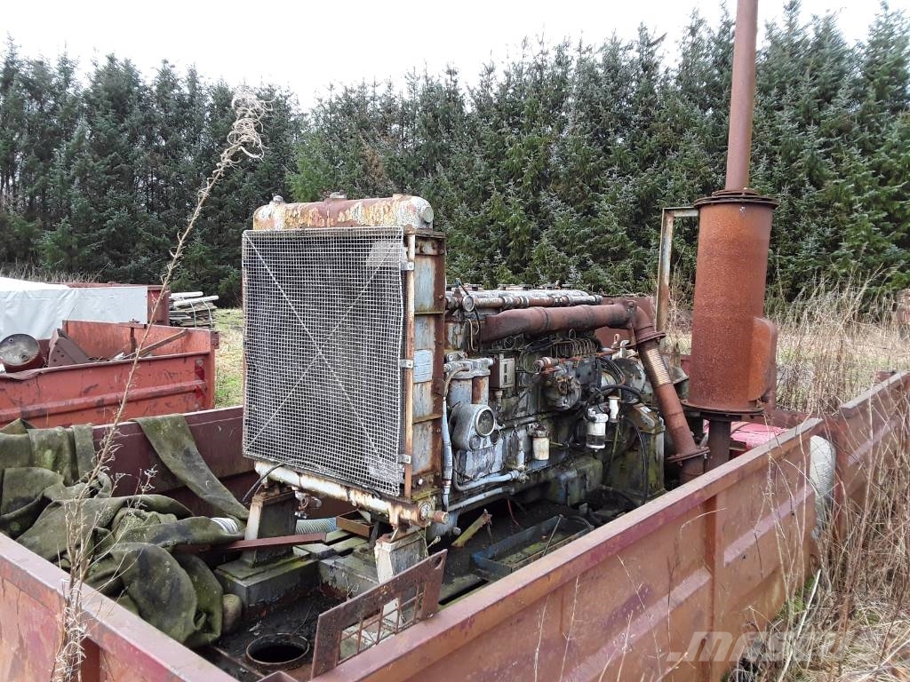 Dorman LE6, Sigmund D0E10 Water pump, 1984, Skjern, Midtjylland, Danija ...