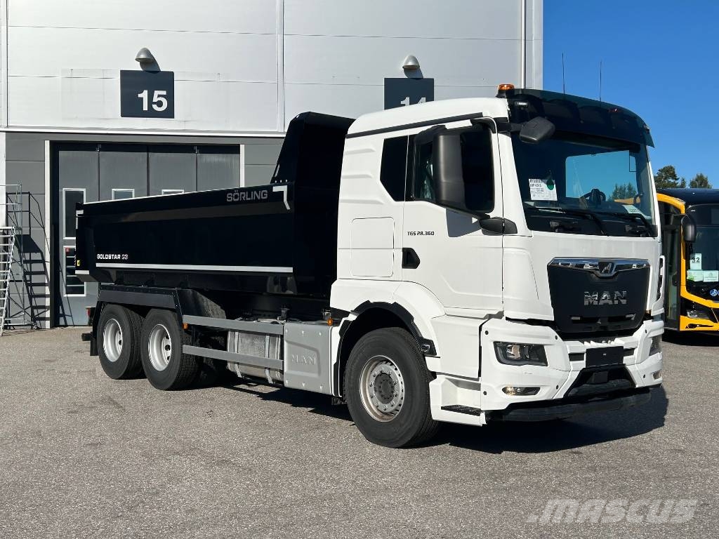 Man TGS 28.360 6x2=2 BL schakt Sörling, 2024, Kungens Kurva, Stockholms ...