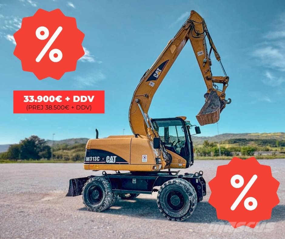 Cat M 313 C, 2006, Ajdovščina, Goriška, Slovenia - Used wheeled ...