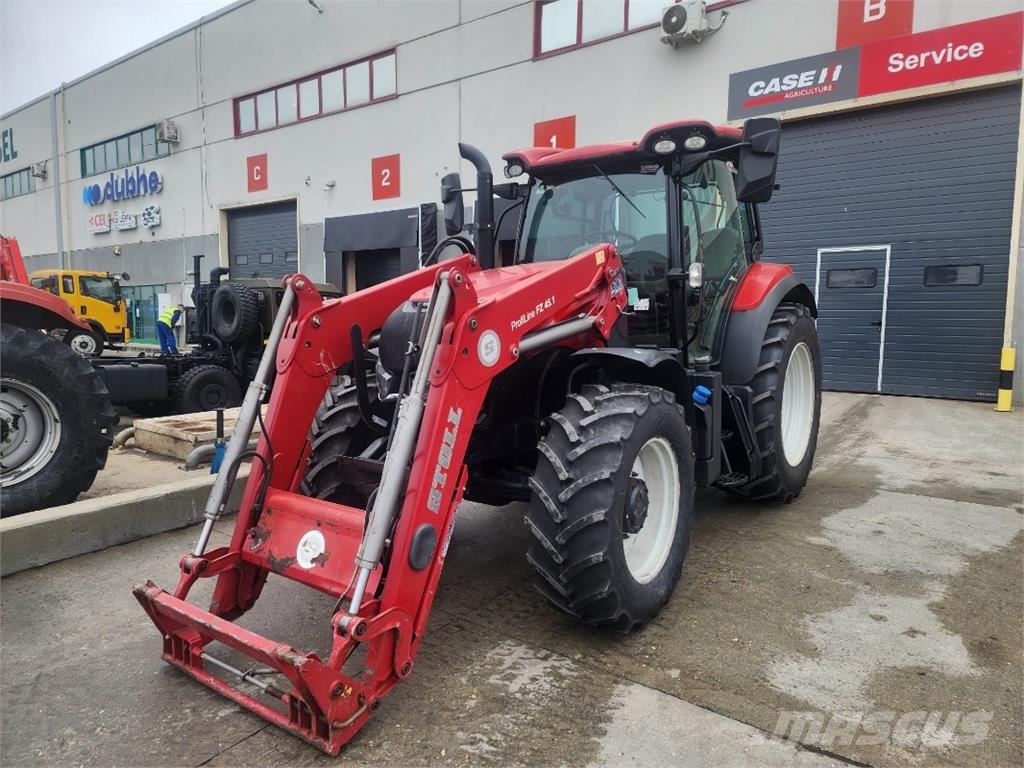 Case Ih Maxxum 115 + Încărcător Frontal STOLL, 2019, Dragomiresti Deal ...