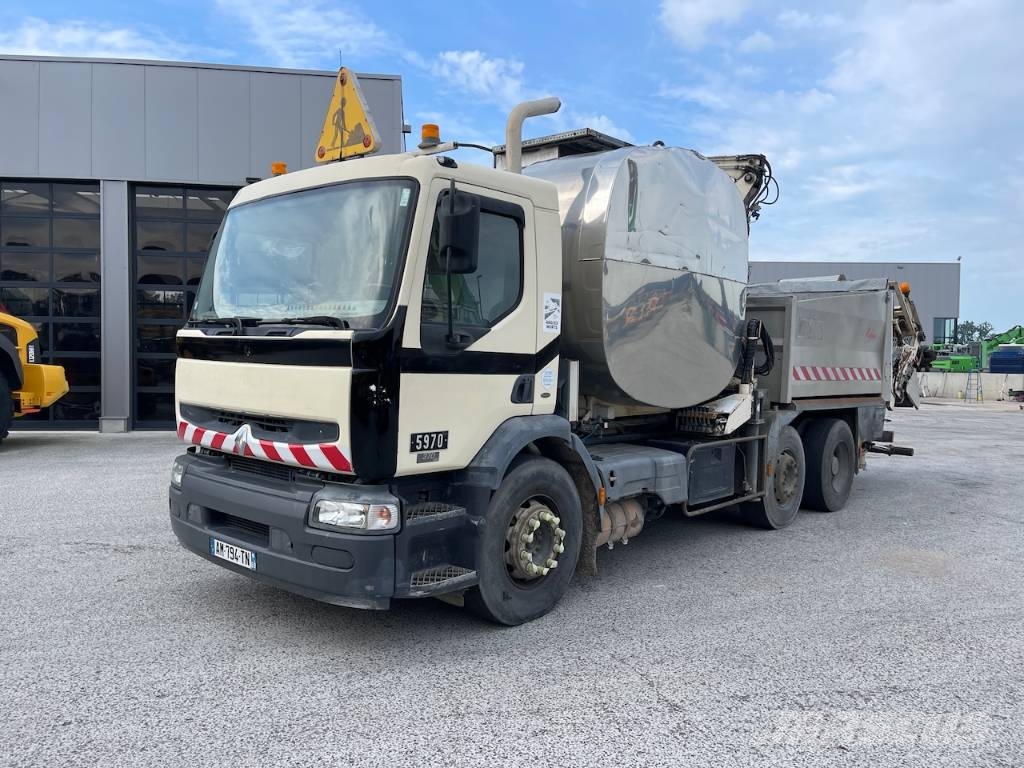 Renault 370DCI Secmair 5000 liter bitumen sprayer, 2005, Holten ...
