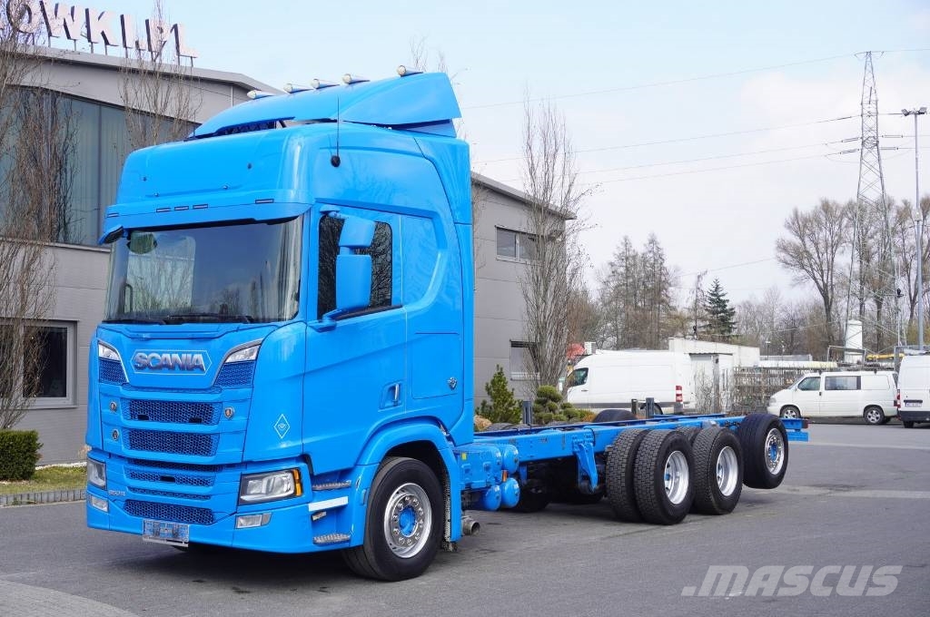 斯堪尼亚 R650 V8 / 650 HP/ frame 8.8 m / steered 4th axis, 2019, Kraków ...