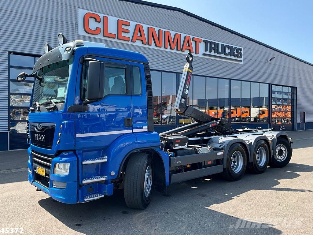 Man TGS 36.460 8x4 Euro 6 Hiab 30 Ton haakarmsysteem, 2018, ANDELST ...