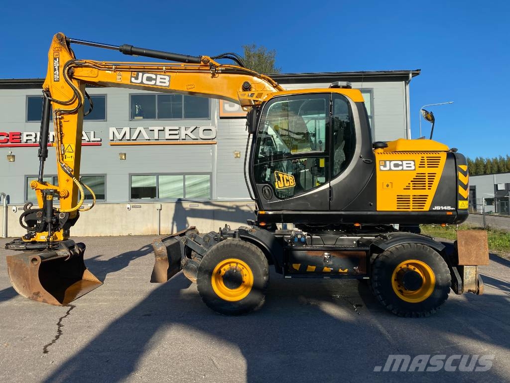 Jcb JS145W T4i, 2017, Espoo, Uusimaa, Finland - Used wheeled excavators ...