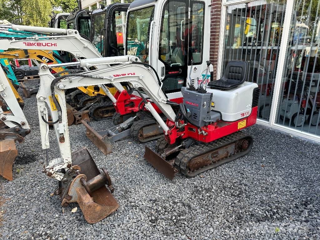 Takeuchi TB108, 2008, Kockengen, Utrecht, Netherlands - Used mini excavators